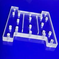 China CNC Customize High Temperature Quartz Glass Plate For Curing Machine for sale