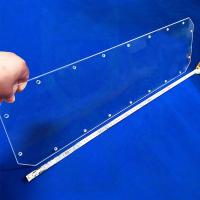 China CNC Customize High Temperature Quartz Glass Plate For Curing Machine for sale