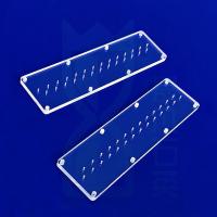 China CNC Customize High Temperature Quartz Glass Plate For Curing Machine for sale