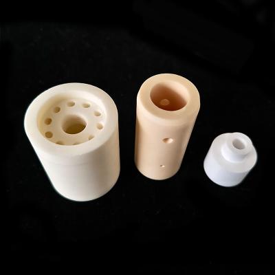 China High Temperature 96% 99% 99.5% Al2O3 Alumina Precision Ceramics Insulating Spare Parts for sale