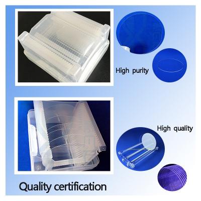 China Optical Clear Quartz Glass Plate with SIO2>99.99% Purity 1150℃ Working Temperature and ±0.02mm Tolerance for sale