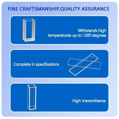 China Optical Clear Quartz Glass Plate with SIO2>99.99% Purity 1150℃ Working Temperature and ±0.02mm Tolerance for sale