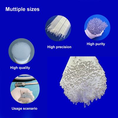 China High temperature corrosion resistant transparent quartz stirring tube is used in tubular furnaces for sale