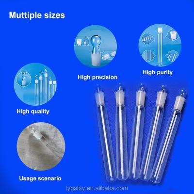 China High Density 2.2g/cm3 Quartz Glass Tube with 1180℃ Annealing Point and 1100℃ Strain Point for Industrial Applications for sale
