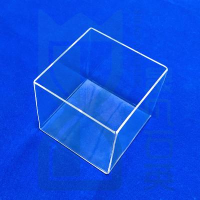 China Customized high-temperature resistant quartz tanks quartz containers of test samples for sale