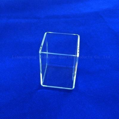 China Customized high-temperature resistant quartz tanks quartz containers of test samples for sale