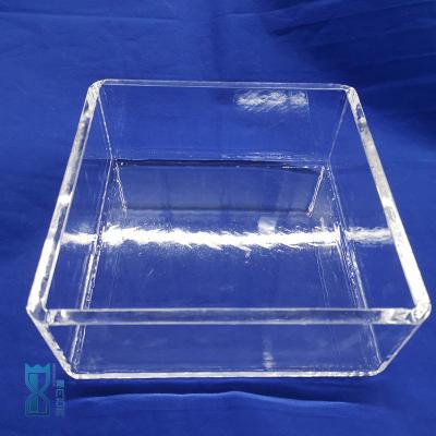 China Customized high-temperature resistant quartz tanks quartz containers of test samples for sale