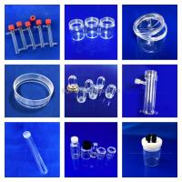China CNC precision processing of high-temperature-resistant quartz threaded tubes for sale