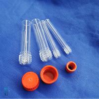 China CNC precision processing of high-temperature-resistant quartz threaded tubes for sale