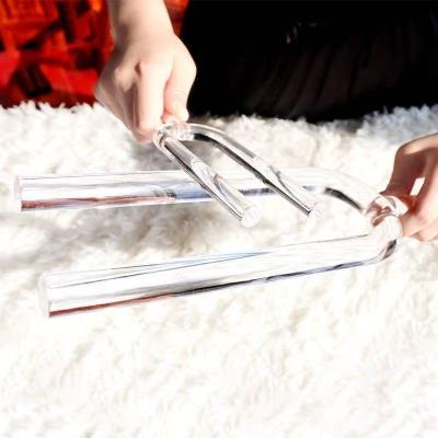 China Crystal tuning fork transparent quartz gentle tapping on the ear for precise tuning and stress relief for sale