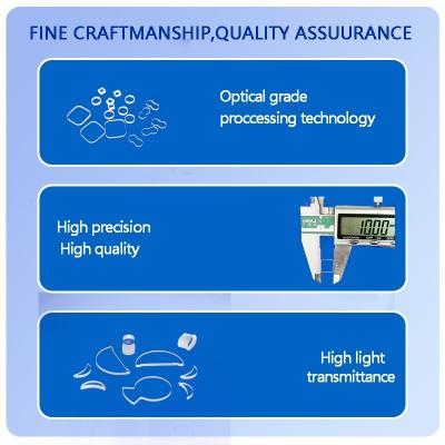 China Semiconductor manufacturing Ultra Thin (0.5mm–3mm) Quartz Glass Plate for sale