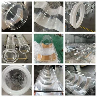 China High Temperature Resistant Corrosion Resistant Quartz Glass Tube with High Purity SiO2 for Industrial Applications for sale
