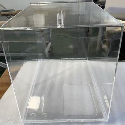 China High temperature corrosion resistant fused quartz glass containers for sale