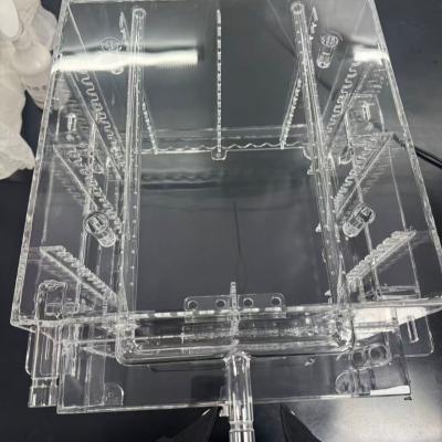 China Customized Clear Quartz Glass Container 99.99% Pure SiO2 for High-Temperature Laboratory Use for sale