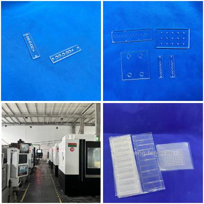 China High Purity 99.99% SiO2 High Transmittance Custom Machined Quartz Glass Plate for Optics for sale