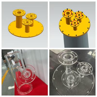 China Clear Tubes Quartz Glass Pipe Factory Cheap Price High Temperature Quartz  Flaneg Tube for sale