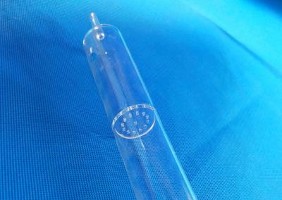 Cina Metropolitana di vetro del quarzo fuso di protezione di Transparant 100-400 OD DiameterUv delle provette di dimensione precisa grande, vetro di silice in vendita