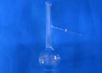 China Morse 6.5 1732℃ Optical Quartz Round Bottom Flask for sale