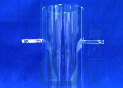 China Transparent Quartz Glass Reactor Is Used For Chemical Quartz Glass Tube for sale