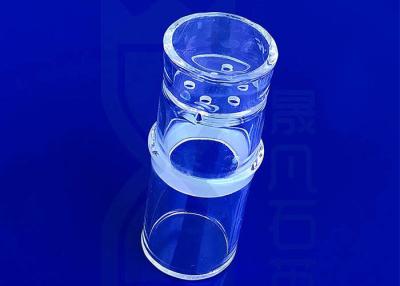 China High Purity Quartz 2.2g/Cm3 Science Lab Glassware With Grinding Mouth And Grinding Stopper for sale