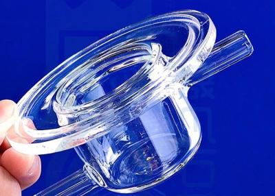 中国 曇らされたガラス玉の頭部50mlの水晶リアクター科学研究所のガラス製品 販売のため