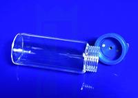 China Small Capacity Laboratory Reagent Bottle High Precision Threaded Glass for sale