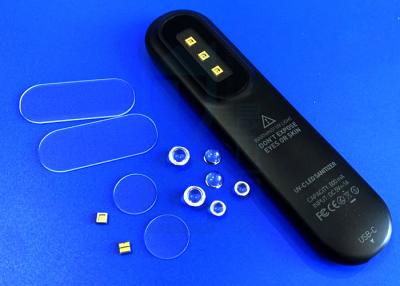 중국 살균 램프를 위한 SiO2 투명한 Uv 석영 유리판 판매용