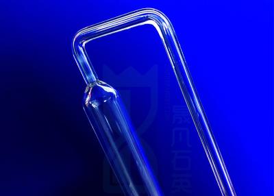 China High Purity Clear Fused Quartz Tubing U Shaped Fused Silica Tube for sale
