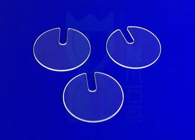 중국 열 저항성 투명 석영 유리 판형 1200C 용융 실리카 판형 판매용