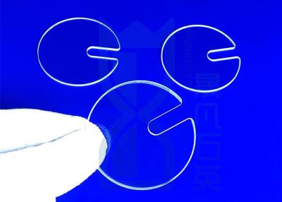 Cina 1200C ha lucidato lavorare di vetro di precisione del disco SIO2 del quarzo in vendita