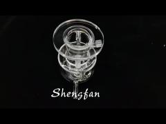 Quartz Bell Jar Quartz Glass Vacuum Bell Jar Science Lab Glassware CNC Machining Quartz Products According To Drawing