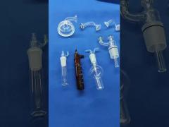 Factory Custom High Temperature Resistant Transparent Quartz Spiral Pipe