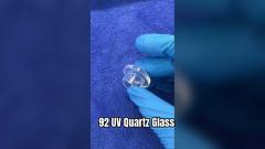 High transparency 92% customization quartz glass sheet for UV window