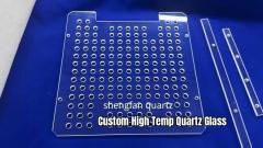 High Temperature Quartz Glass Plates Custom Solutions