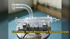 High Temperature Resistant Quartz Glass Tubes for Industry