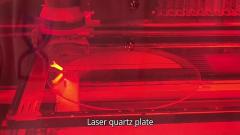 Transparent Laser Quartz Glass Plate
