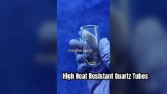 High Temperature Quartz Test Tubes for Lab Excellence