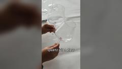 High Purity Quartz Wine Glass