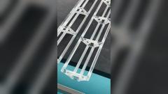 Factory-made high-purity 99.99% transparent quartz glass boat