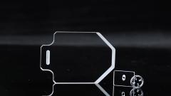 High precision part made by CNC and laser cutting and drilling