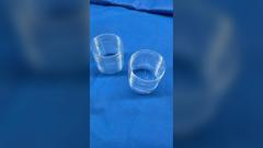 High-temperature resistant fused quartz glass capillary and quartz spiral tube