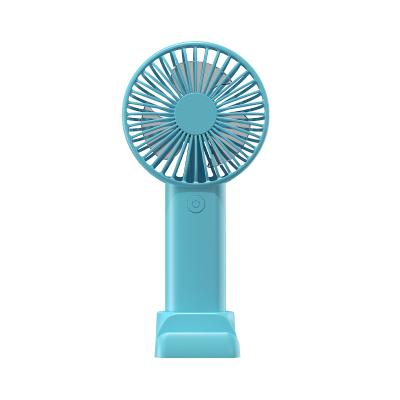 China Portable USB Rechargeable Handheld Fan For Office / Outdoor Activities for sale
