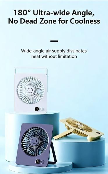 Quality Mini Desktop Fan USB Charged / Pluggable Portable Personal Cooling Fan For Dorm for sale