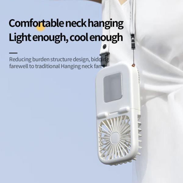 Quality 2000mAh Battery Handheld Fan Foldable USB Fan Humidify Function Mini Portable for sale