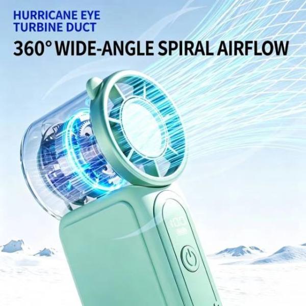 Quality Lightweight Mini Fan Compact USB Rechargeable Fan Low Noise With Adjustable for sale