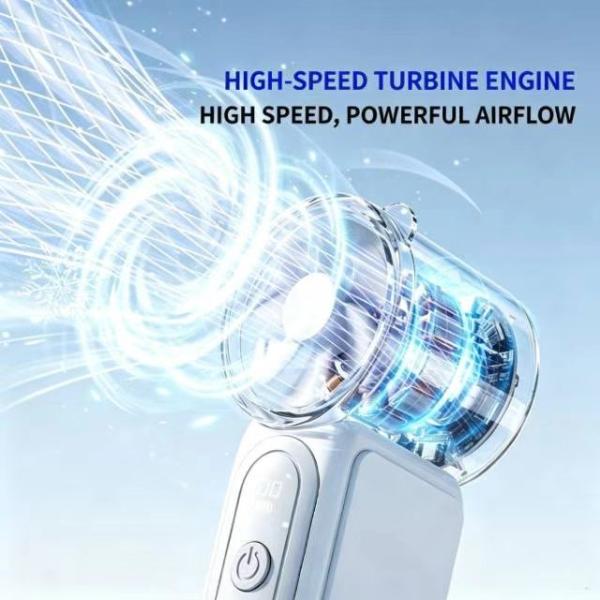 Quality Lightweight Mini Fan Compact USB Rechargeable Fan Low Noise With Adjustable for sale