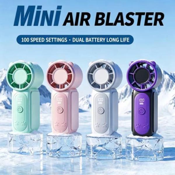 Quality Lightweight Mini Fan Compact USB Rechargeable Fan Low Noise With Adjustable for sale