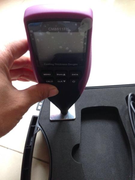 Quality High Accuracy Car Paint Coating Thickness Tester Measuring Range 0-1250um for sale