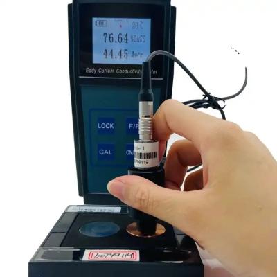 China Eddy Current Testing Probes Electrical Conductivity Meter 60khz For Non Ferrous Metals for sale