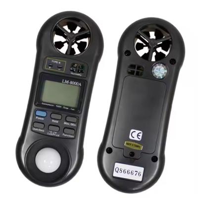 China Pocket 4 In 1 Digital Anemometer Illuminance Meter Thermometer Hygrometer for sale
